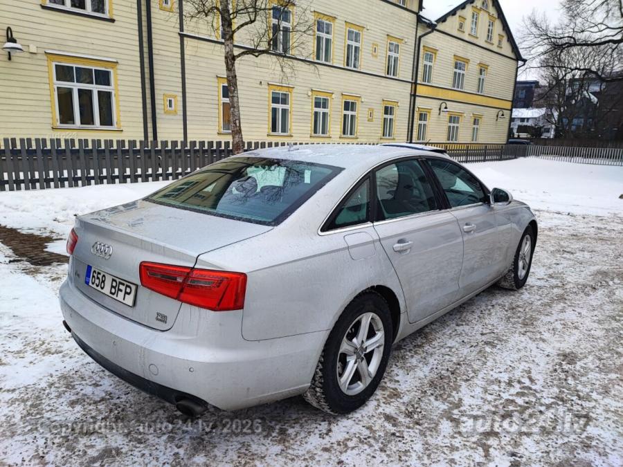 Grey Audi A6 2011 in Tallinn, with an engine capacity of 2.80 L and mileage of 73 thousand km for 15000 €, photo 5 on AUTOMOTO.COM.LV