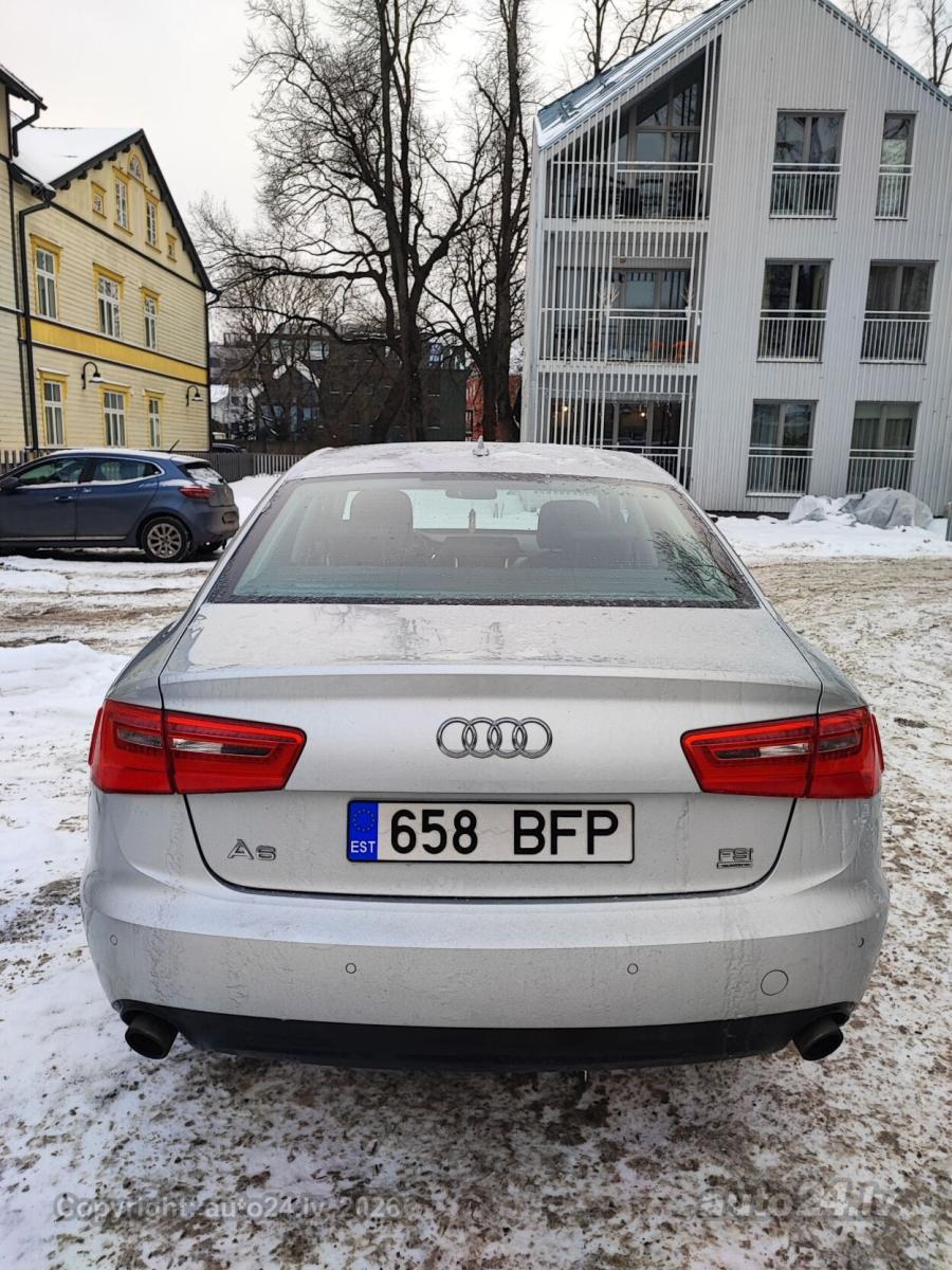 Grey Audi A6 2011 in Tallinn, with an engine capacity of 2.80 L and mileage of 73 thousand km for 15000 €, photo 6 on AUTOMOTO.COM.LV