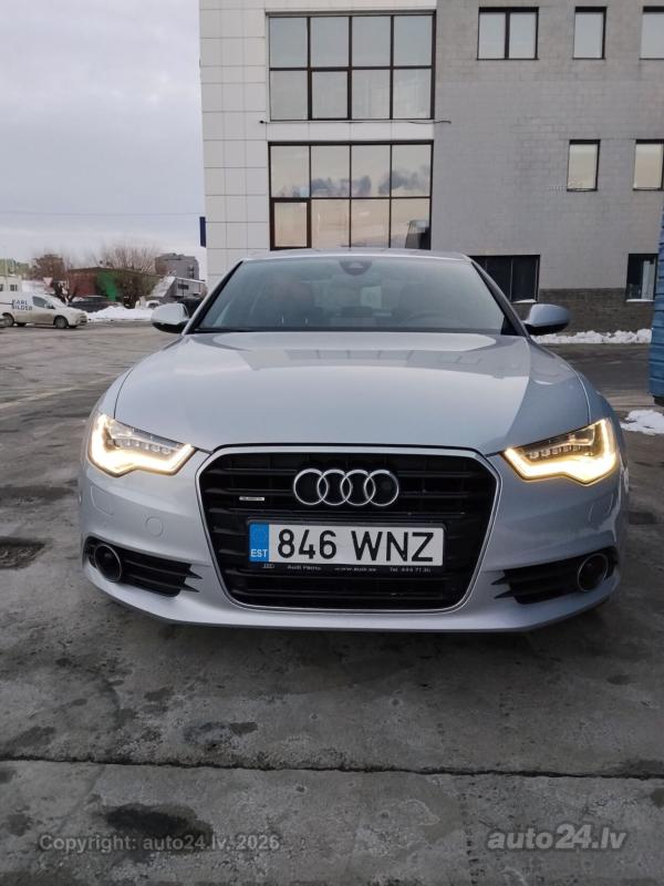 Grey Audi A6 2011 in Tallinn, with an engine capacity of 3.00 L and mileage of 192 thousand km for 14800 €, photo 2 on AUTOMOTO.COM.LV