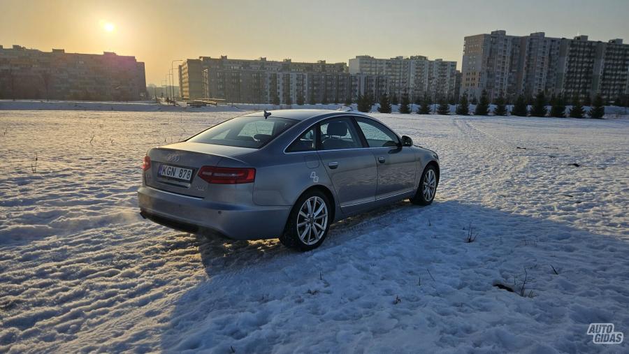 Grey Audi A6 2011 in Vilnius, with an engine capacity of 3.00 L and mileage of 268 thousand km for 6000 €, photo 6 on AUTOMOTO.COM.LV