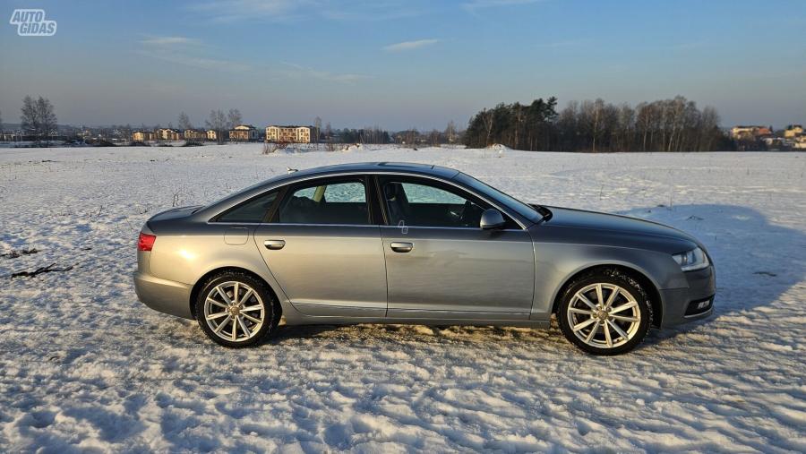 Grey Audi A6 2011 in Vilnius, with an engine capacity of 3.00 L and mileage of 268 thousand km for 6000 €, photo 9 on AUTOMOTO.COM.LV