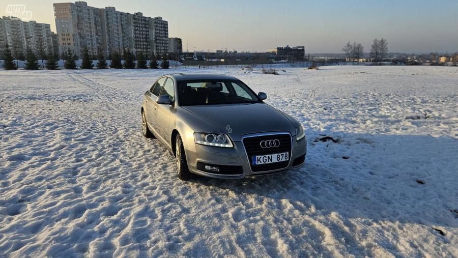 Grey Audi A6 2011 in Vilnius, with an engine capacity of 3.00 L and mileage of 268 thousand km for 6000 €, photo 11 on AUTOMOTO.COM.LV