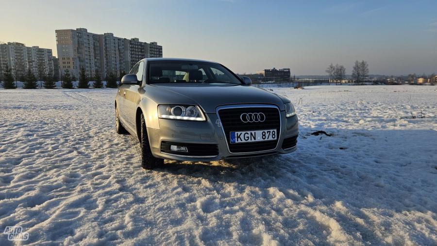 Grey Audi A6 2011 in Vilnius, with an engine capacity of 3.00 L and mileage of 268 thousand km for 6000 €, photo 12 on AUTOMOTO.COM.LV