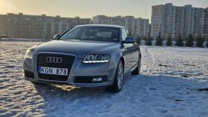 Grey Audi A6 2011 in Vilnius, with an engine capacity of 3.00 L and mileage of 268 thousand km for 6000 €, photo 25 on AUTOMOTO.COM.LV