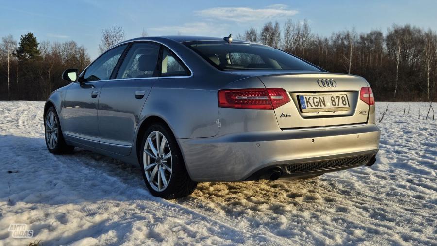 Grey Audi A6 2011 in Vilnius, with an engine capacity of 3.00 L and mileage of 268 thousand km for 6000 €, photo 27 on AUTOMOTO.COM.LV