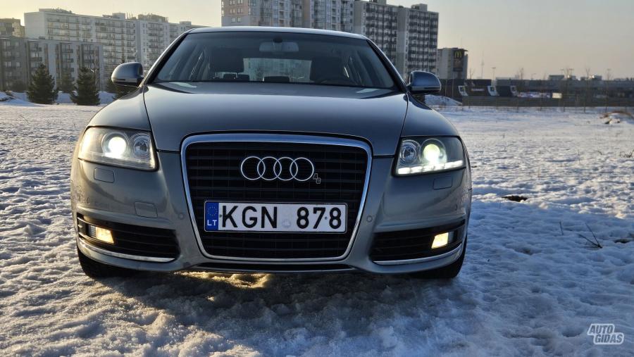Grey Audi A6 2011 in Vilnius, with an engine capacity of 3.00 L and mileage of 268 thousand km for 6000 €, photo 30 on AUTOMOTO.COM.LV