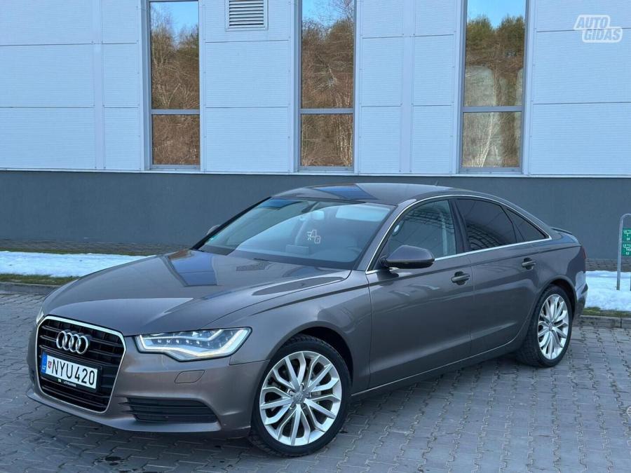 Grey Audi A6 2011 in Vilnius, with an engine capacity of 3.00 L and mileage of 335 thousand km for 7100 €, photo 1 on AUTOMOTO.COM.LV