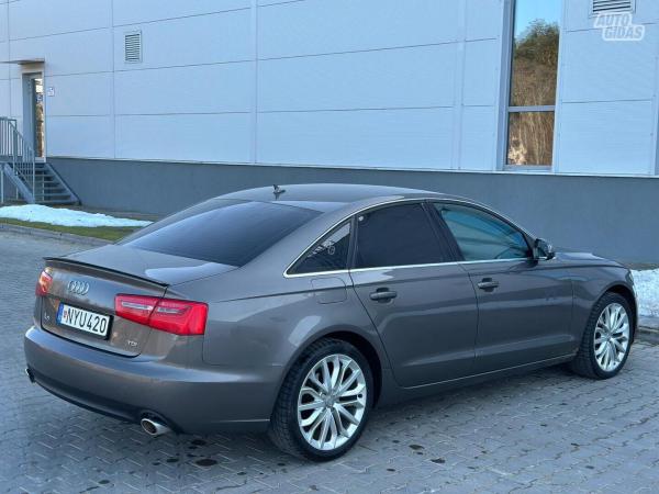 Grey Audi A6 2011 in Vilnius, with an engine capacity of 3.00 L and mileage of 335 thousand km for 7100 €, photo 4 on AUTOMOTO.COM.LV