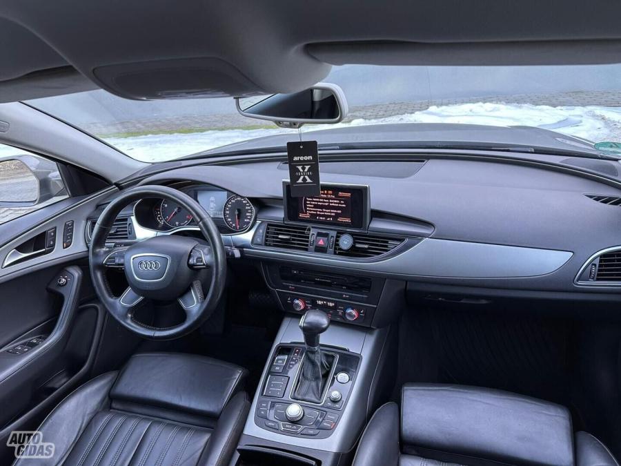 Grey Audi A6 2011 in Vilnius, with an engine capacity of 3.00 L and mileage of 335 thousand km for 7100 €, photo 10 on AUTOMOTO.COM.LV
