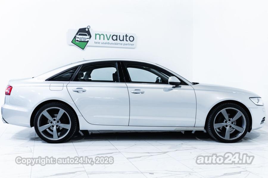 Grey Audi A6 2011 in Tallinn, with an engine capacity of 2.80 L and mileage of 74 thousand km for 10990 €, photo 10 on AUTOMOTO.COM.LV