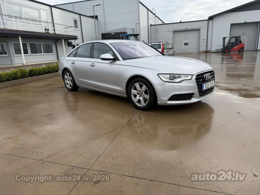 Grey Audi A6 2011 in Tartu, with an engine capacity of 3.00 L and mileage of 314 thousand km for 8500 €, photo 7 on AUTOMOTO.COM.LV