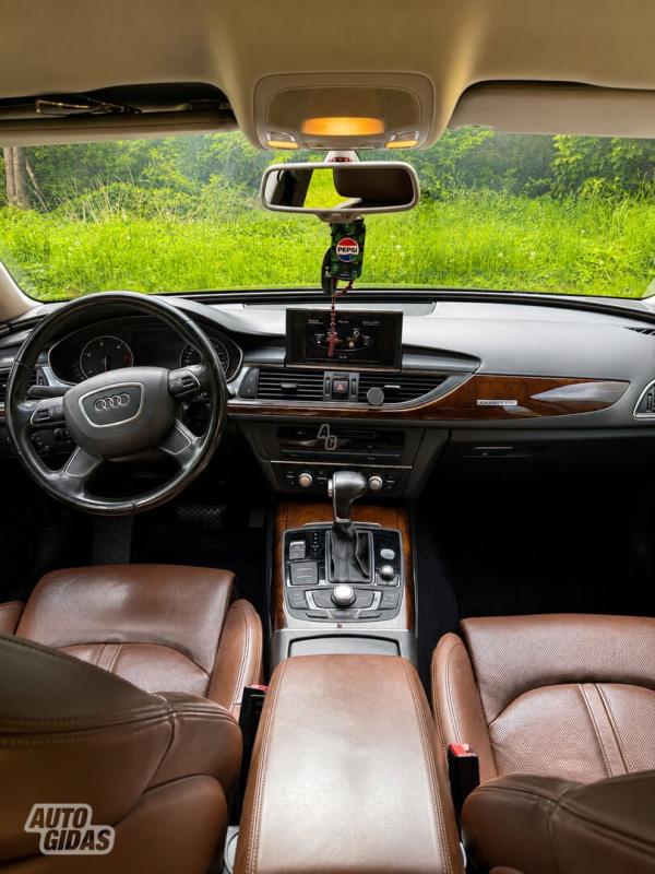 Grey Audi A6 2011 in Vilnius, with an engine capacity of 3.00 L and mileage of 330 thousand km for 9500 €, photo 7 on AUTOMOTO.COM.LV