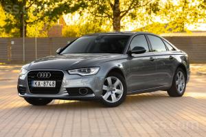 Grey Audi A6 2011 in Jelgava, with an engine capacity of 3.00 L and mileage of 394 thousand km for 7500 €, photo  on AUTOMOTO.COM.LV