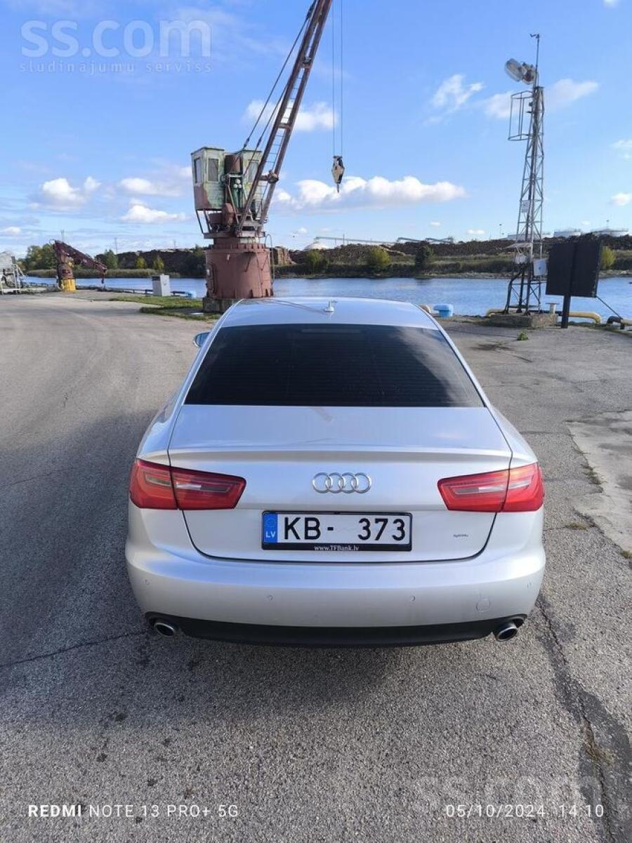 Pelēks Audi A6 2011 Rīga, ar dzinēja tilpumu 3.00 L un nobraukumu 304 tūkst. km par 5490 €, foto 9 vietnē AUTOMOTO.COM.LV
