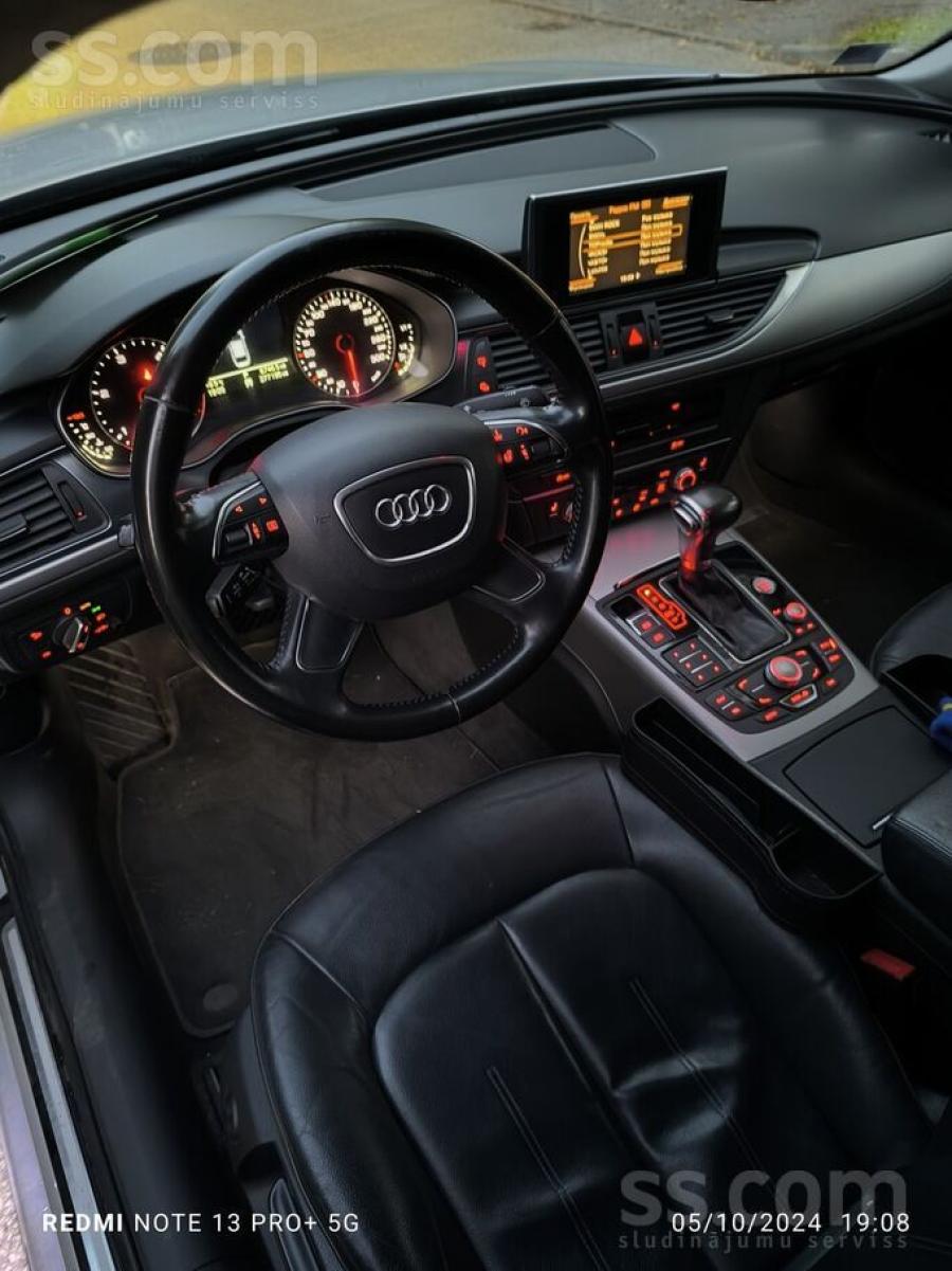 Pelēks Audi A6 2011 Rīga, ar dzinēja tilpumu 3.00 L un nobraukumu 304 tūkst. km par 5490 €, foto 19 vietnē AUTOMOTO.COM.LV