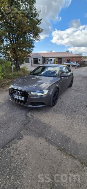 Pelēks Audi A6 2011 Daugavpils, ar dzinēja tilpumu 3.00 L un nobraukumu 392 tūkst. km par 7000 €, foto  vietnē AUTOMOTO.COM.LV
