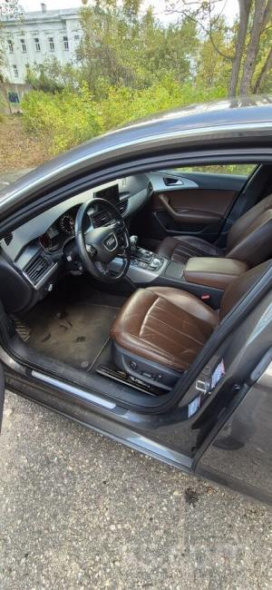 Grey Audi A6 2011 in Daugavpils, with an engine capacity of 3.00 L and mileage of 392 thousand km for 7000 €, photo 5 on AUTOMOTO.COM.LV