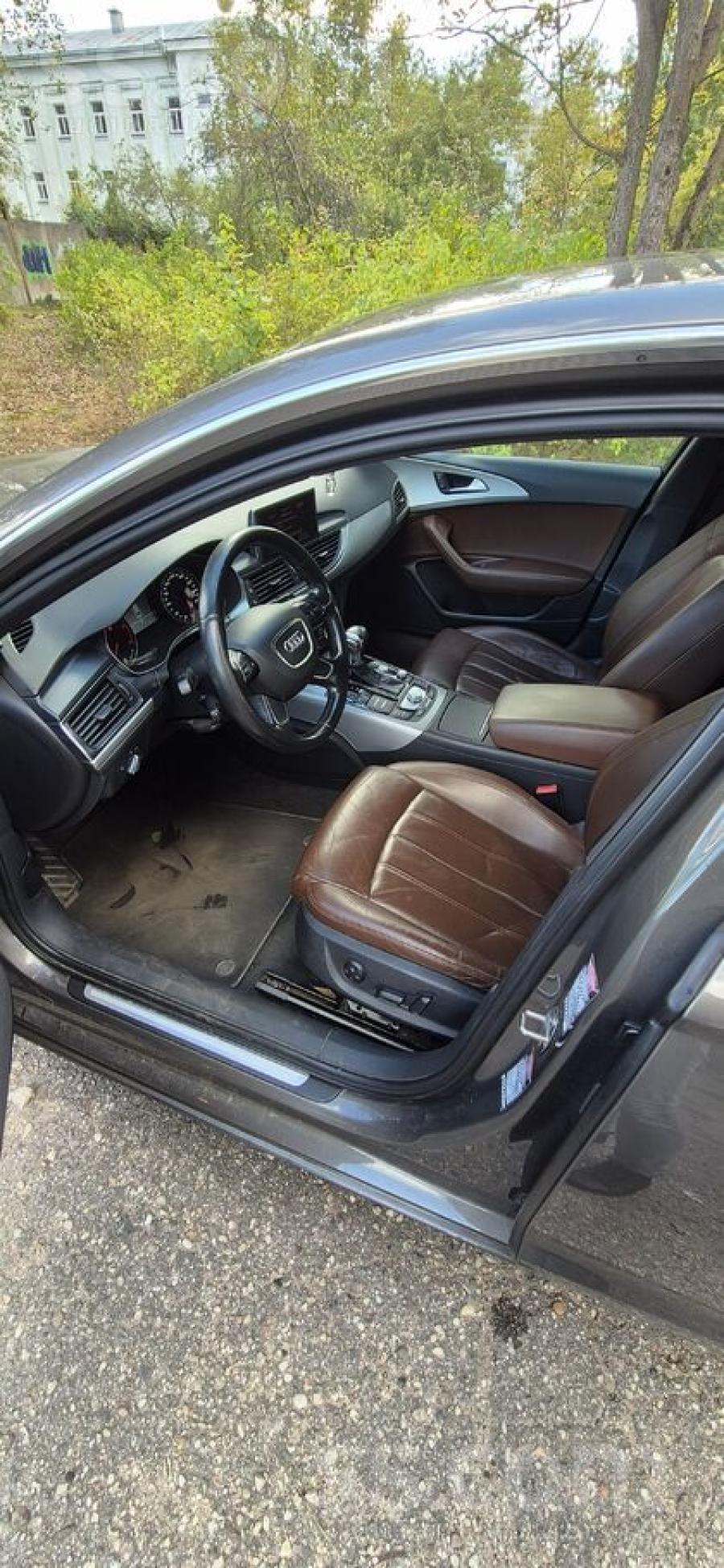 Grey Audi A6 2011 in Daugavpils, with an engine capacity of 3.00 L and mileage of 392 thousand km for 7000 €, photo 5 on AUTOMOTO.COM.LV