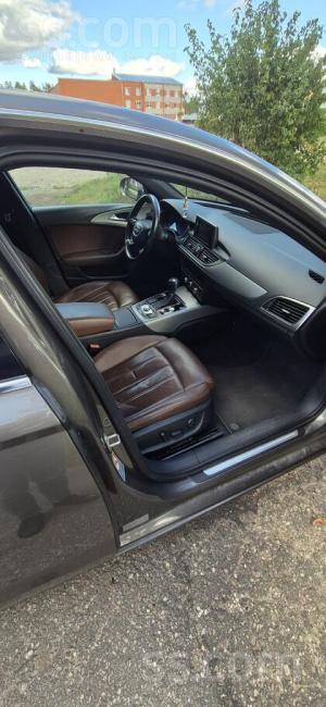 Grey Audi A6 2011 in Daugavpils, with an engine capacity of 3.00 L and mileage of 392 thousand km for 7000 €, photo 6 on AUTOMOTO.COM.LV