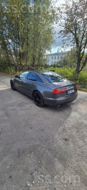 Grey Audi A6 2011 in Daugavpils, with an engine capacity of 3.00 L and mileage of 392 thousand km for 7000 €, photo 11 on AUTOMOTO.COM.LV
