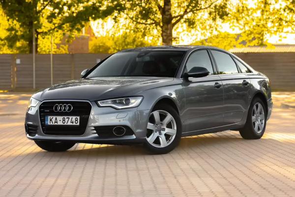 Grey Audi A6 2011 in Jelgava, with an engine capacity of 3.00 L and mileage of 394 thousand km for 7500 €, photo 1 on AUTOMOTO.COM.LV