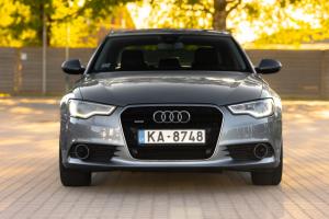 Grey Audi A6 2011 in Riga, with an engine capacity of 3.00 L and mileage of 394 thousand km for 8300 €, photo 4 on AUTOMOTO.COM.LV