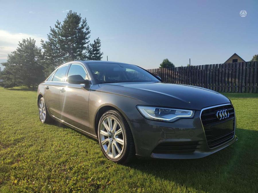 Grey Audi A6 2011 in Pakruojis, with an engine capacity of 2.00 L and mileage of 147 thousand km for 8999 €, photo 1 on AUTOMOTO.COM.LV