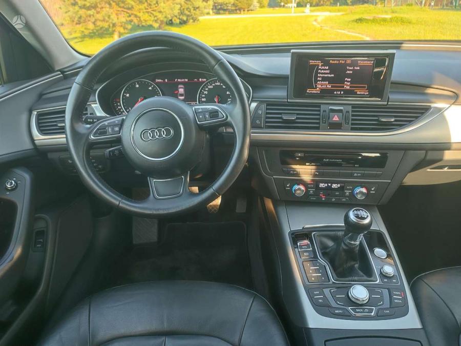Grey Audi A6 2011 in Pakruojis, with an engine capacity of 2.00 L and mileage of 147 thousand km for 8999 €, photo 12 on AUTOMOTO.COM.LV
