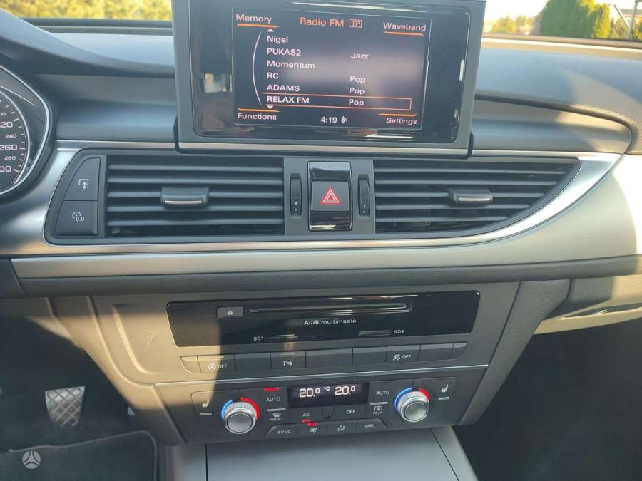 Grey Audi A6 2011 in Pakruojis, with an engine capacity of 2.00 L and mileage of 147 thousand km for 8999 €, photo 17 on AUTOMOTO.COM.LV