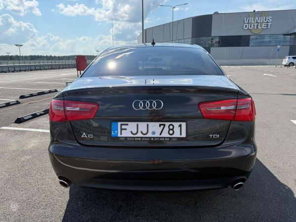 Pelēks Audi A6 2011 Viļņa, ar dzinēja tilpumu 2.97 L un nobraukumu 325 tūkst. km par 8800 €, foto 9 vietnē AUTOMOTO.COM.LV