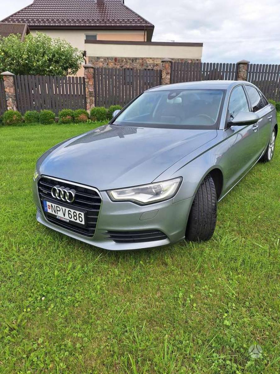 Grey Audi A6 2011 in Lazdijai, with an engine capacity of 2.97 L and mileage of 242 thousand km for 9000 €, photo 4 on AUTOMOTO.COM.LV