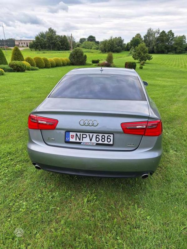 Pelēks Audi A6 2011 Lazdijai, ar dzinēja tilpumu 2.97 L un nobraukumu 242 tūkst. km par 9000 €, foto 6 vietnē AUTOMOTO.COM.LV