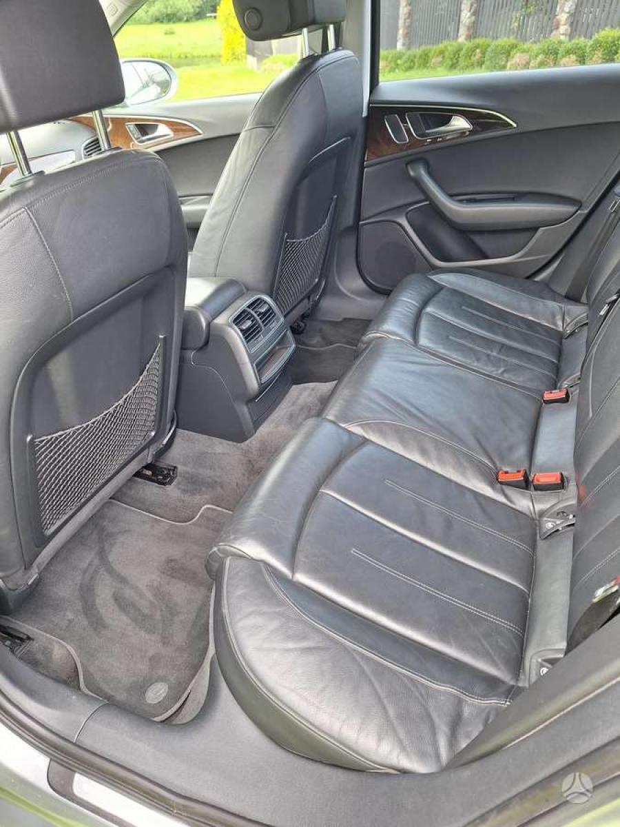 Grey Audi A6 2011 in Lazdijai, with an engine capacity of 2.97 L and mileage of 242 thousand km for 9000 €, photo 12 on AUTOMOTO.COM.LV