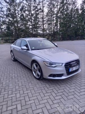 Grey Audi A6 2011 in Ventspils, with an engine capacity of 3.00 L and mileage of 0 thousand km for 7900 €, photo 4 on AUTOMOTO.COM.LV