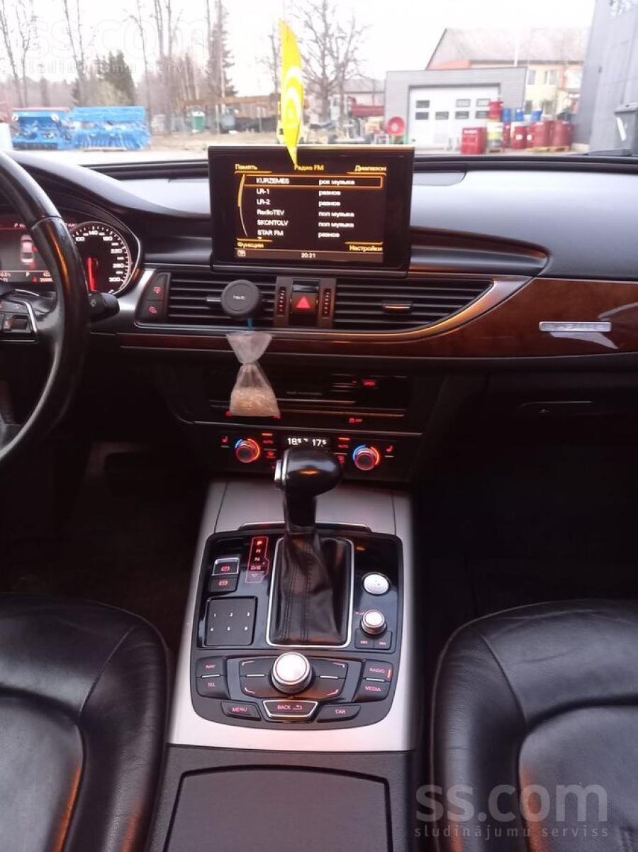 Grey Audi A6 2011 in Ventspils, with an engine capacity of 3.00 L and mileage of 0 thousand km for 7900 €, photo 8 on AUTOMOTO.COM.LV