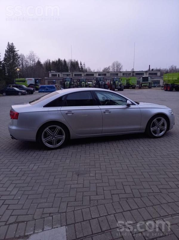 Grey Audi A6 2011 in Ventspils, with an engine capacity of 3.00 L and mileage of 0 thousand km for 7900 €, photo 10 on AUTOMOTO.COM.LV