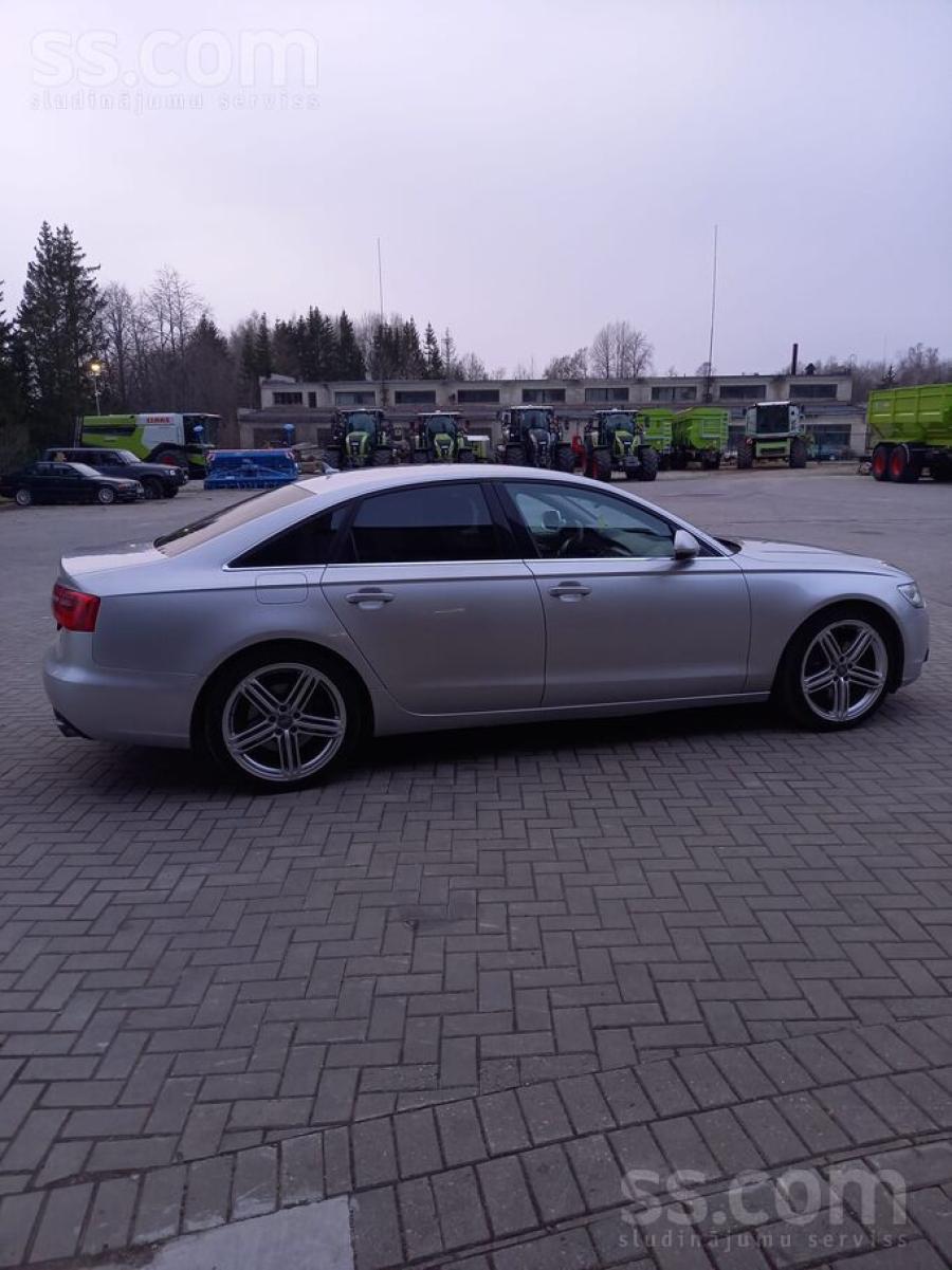 Grey Audi A6 2011 in Ventspils, with an engine capacity of 3.00 L and mileage of 0 thousand km for 7900 €, photo 11 on AUTOMOTO.COM.LV