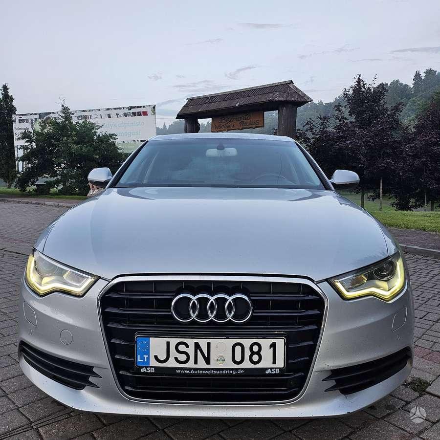 Grey Audi A6 2011 in Vilnius, with an engine capacity of 2.97 L and mileage of 327 thousand km for 7700 €, photo 1 on AUTOMOTO.COM.LV
