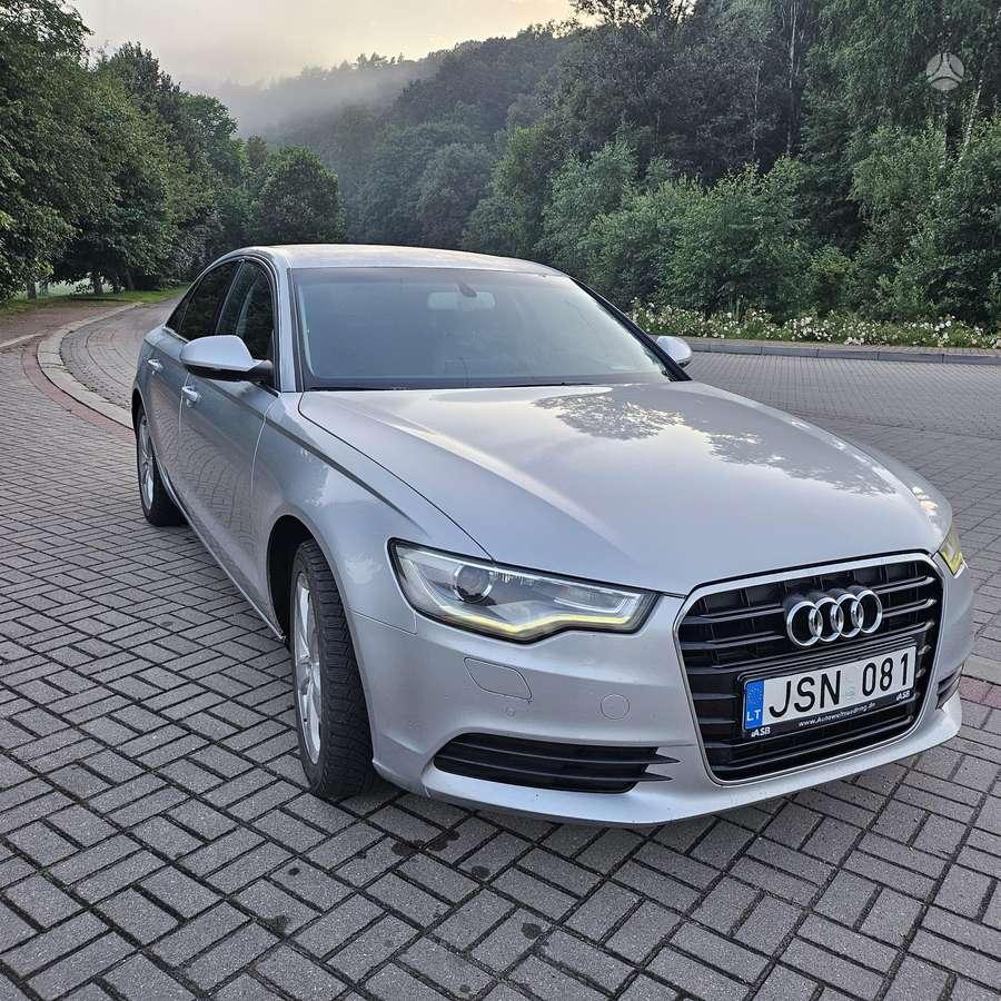 Grey Audi A6 2011 in Vilnius, with an engine capacity of 2.97 L and mileage of 327 thousand km for 7700 €, photo 3 on AUTOMOTO.COM.LV