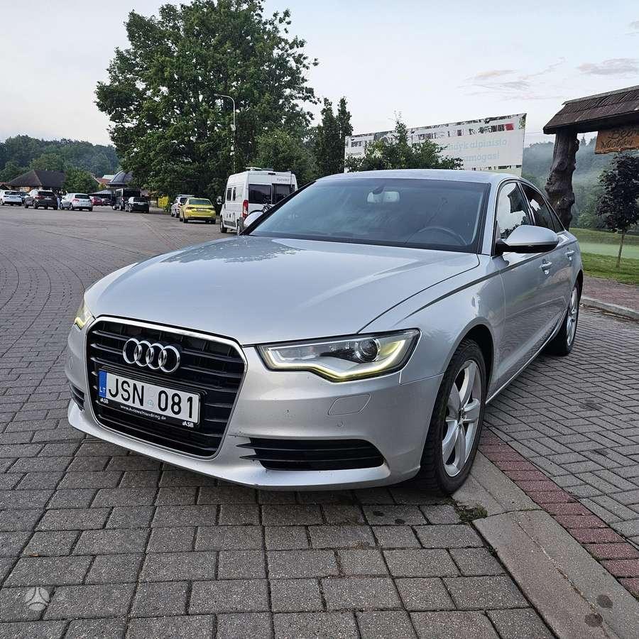 Grey Audi A6 2011 in Vilnius, with an engine capacity of 2.97 L and mileage of 327 thousand km for 7700 €, photo 4 on AUTOMOTO.COM.LV