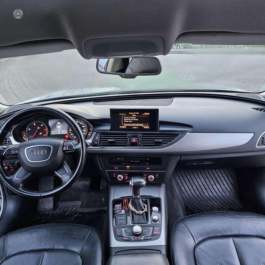 Grey Audi A6 2011 in Vilnius, with an engine capacity of 2.97 L and mileage of 327 thousand km for 7700 €, photo 8 on AUTOMOTO.COM.LV