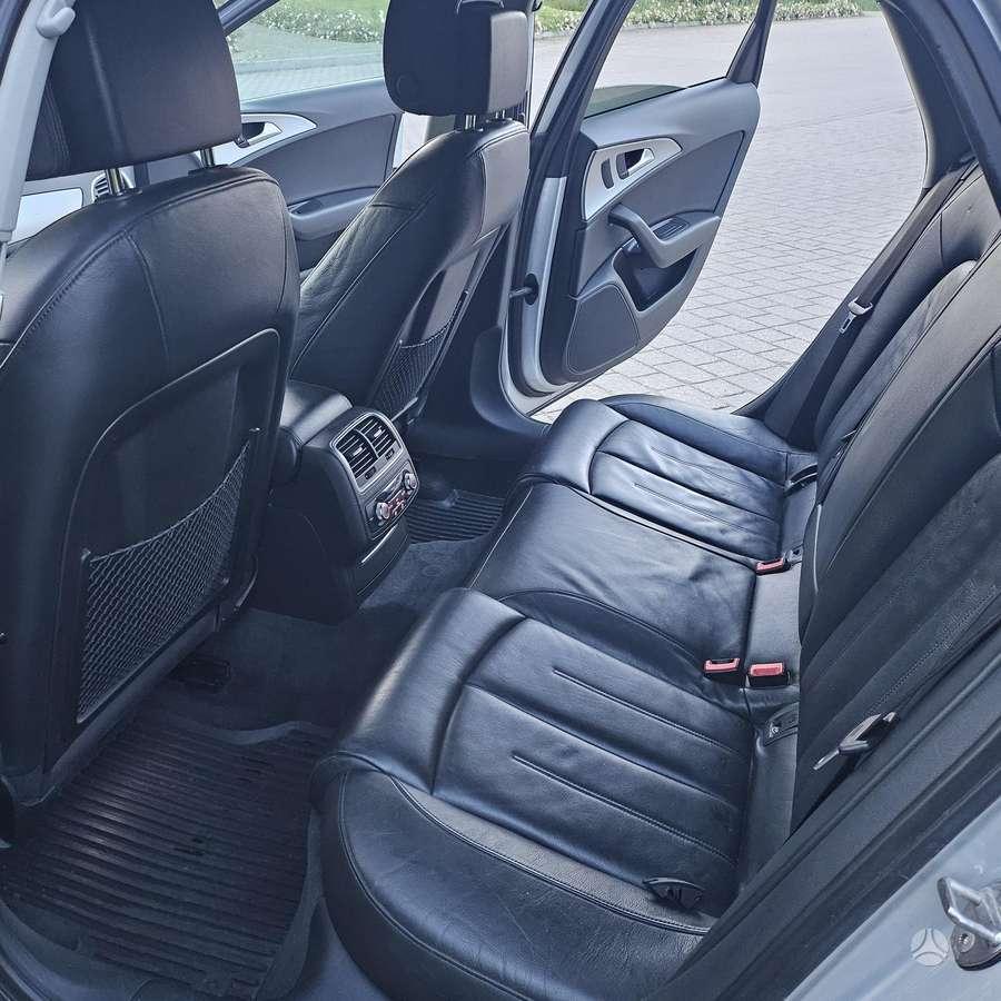 Grey Audi A6 2011 in Vilnius, with an engine capacity of 2.97 L and mileage of 327 thousand km for 7700 €, photo 12 on AUTOMOTO.COM.LV