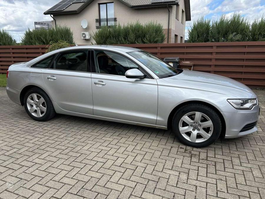 Grey Audi A6 2011 in Vilkaviskis, with an engine capacity of 2.97 L and mileage of 636 thousand km for 5300 €, photo 6 on AUTOMOTO.COM.LV