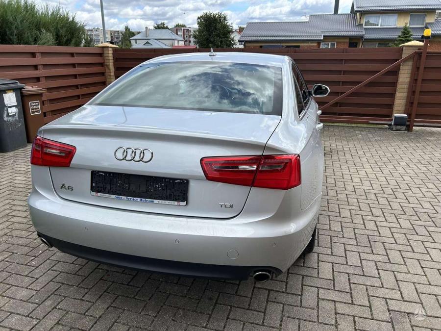 Grey Audi A6 2011 in Vilkaviskis, with an engine capacity of 2.97 L and mileage of 636 thousand km for 5300 €, photo 9 on AUTOMOTO.COM.LV
