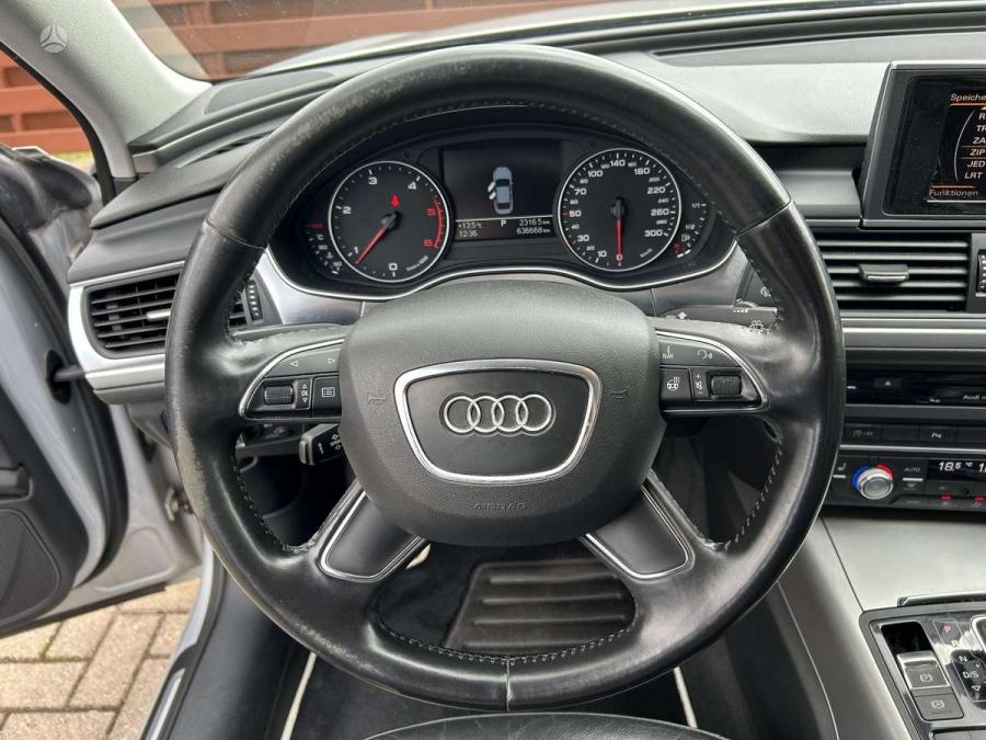 Grey Audi A6 2011 in Vilkaviskis, with an engine capacity of 2.97 L and mileage of 636 thousand km for 5300 €, photo 20 on AUTOMOTO.COM.LV