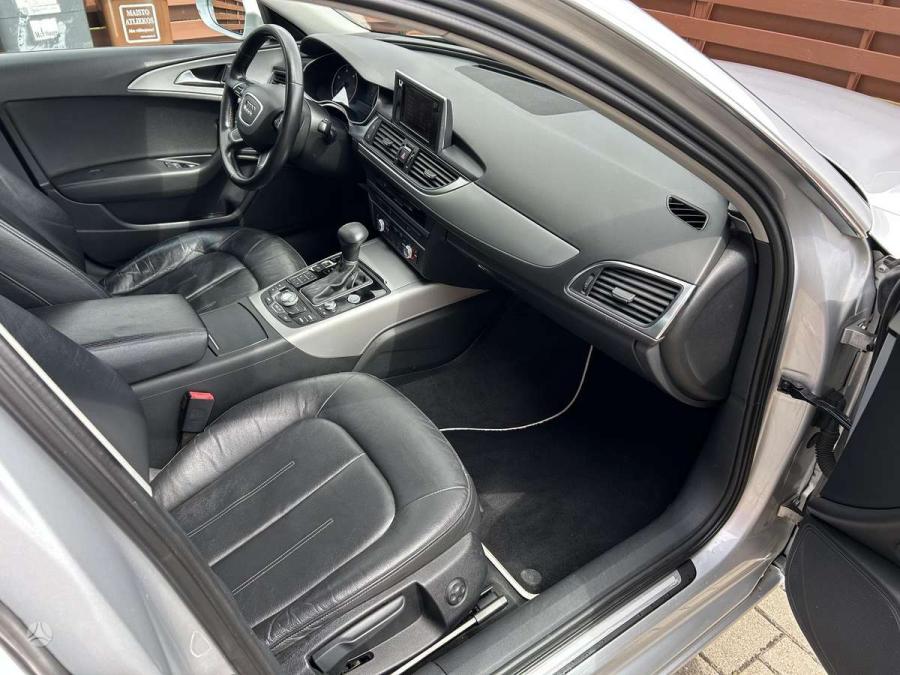 Grey Audi A6 2011 in Vilkaviskis, with an engine capacity of 2.97 L and mileage of 636 thousand km for 5300 €, photo 23 on AUTOMOTO.COM.LV