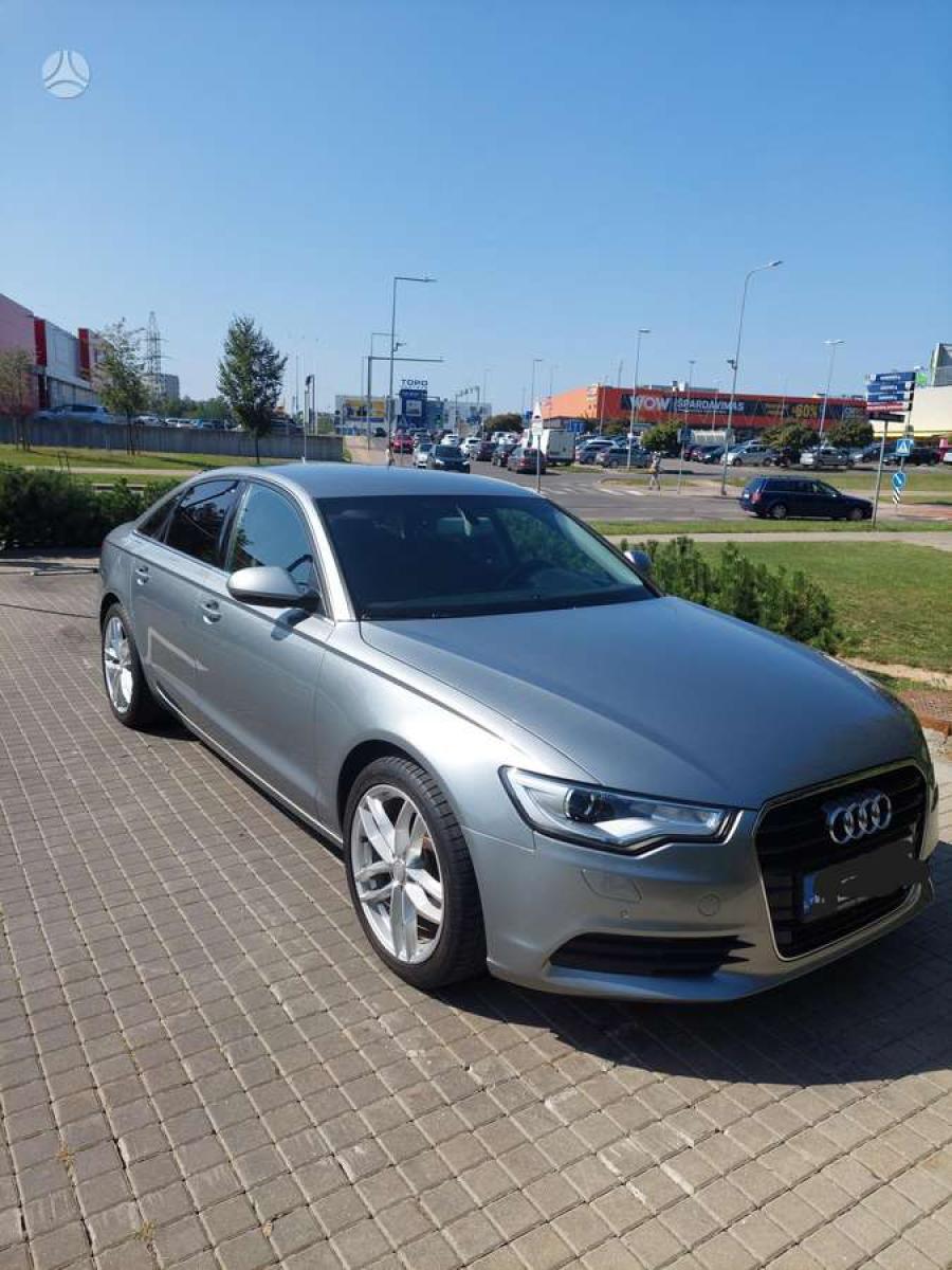 Grey Audi A6 2011 in Vilnius, with an engine capacity of 2.97 L and mileage of 313 thousand km for 9600 €, photo 5 on AUTOMOTO.COM.LV
