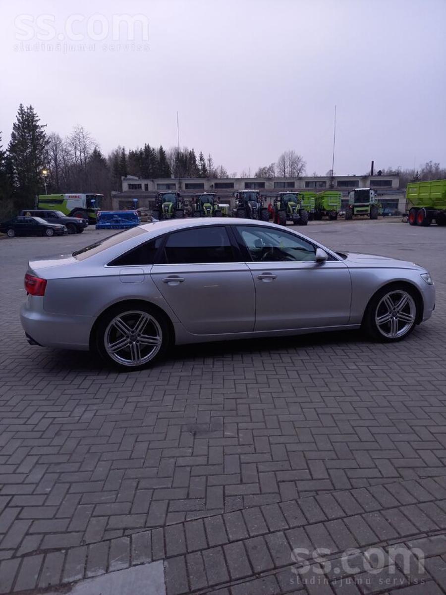 Pelēks Audi A6 2011 Ventspils, ar dzinēja tilpumu 3.00 L un nobraukumu 0 tūkst. km par 8000 €, foto 6 vietnē AUTOMOTO.COM.LV