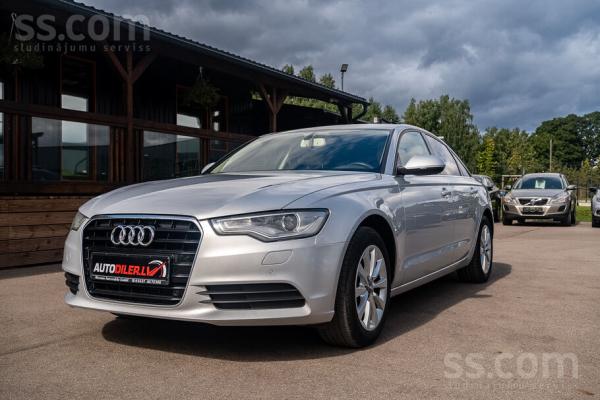 Grey Audi A6 2011 in Riga, with an engine capacity of 2.00 L and mileage of 0 thousand km for 8650 €, photo 4 on AUTOMOTO.COM.LV