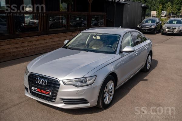 Grey Audi A6 2011 in Riga, with an engine capacity of 2.00 L and mileage of 0 thousand km for 8650 €, photo 5 on AUTOMOTO.COM.LV